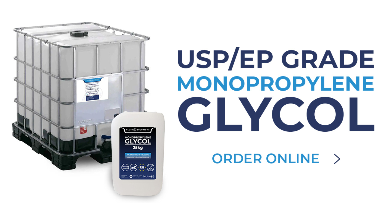 Monopropylene Glycol USP - IBC, 5L, 25L, 100L or 210L