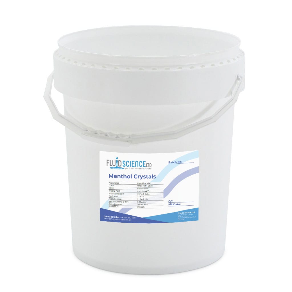 Menthol Crystals - Fluid Science