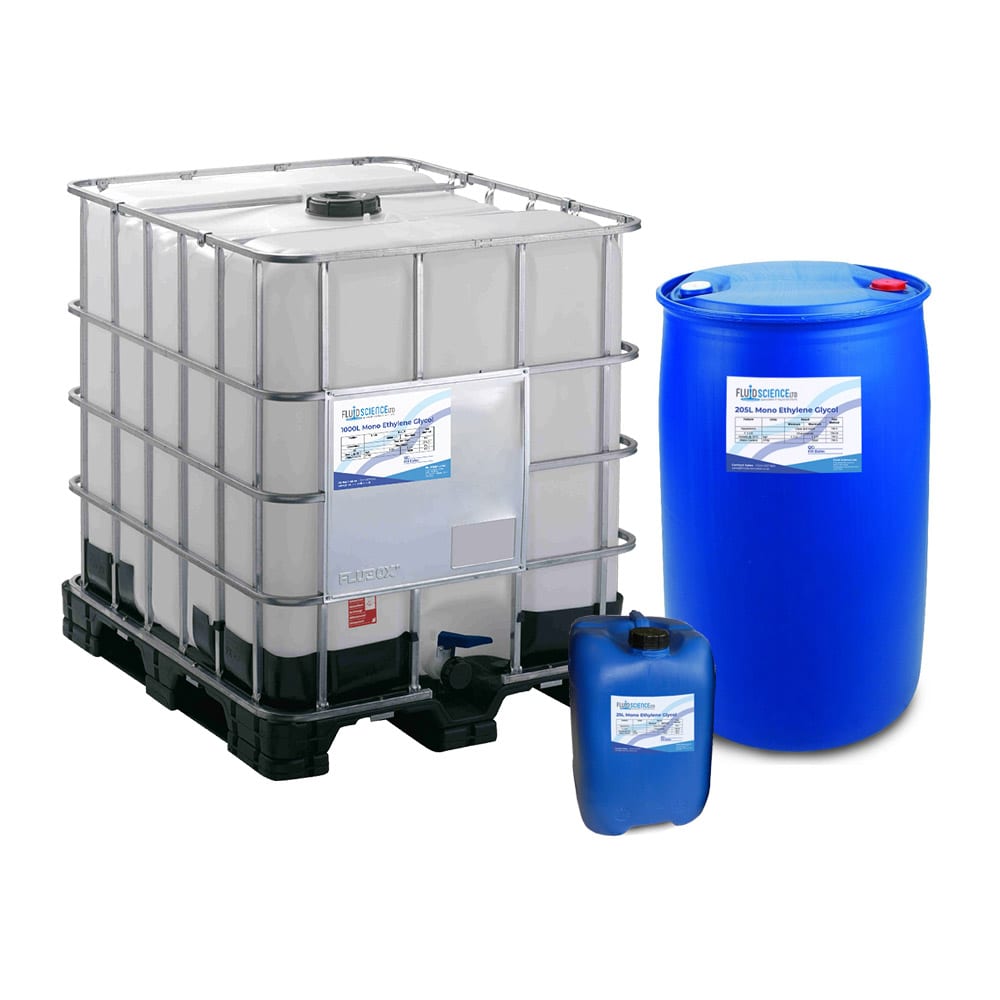 Monoethylene Glycol - 25 to 1000 Litres - Fluid Science
