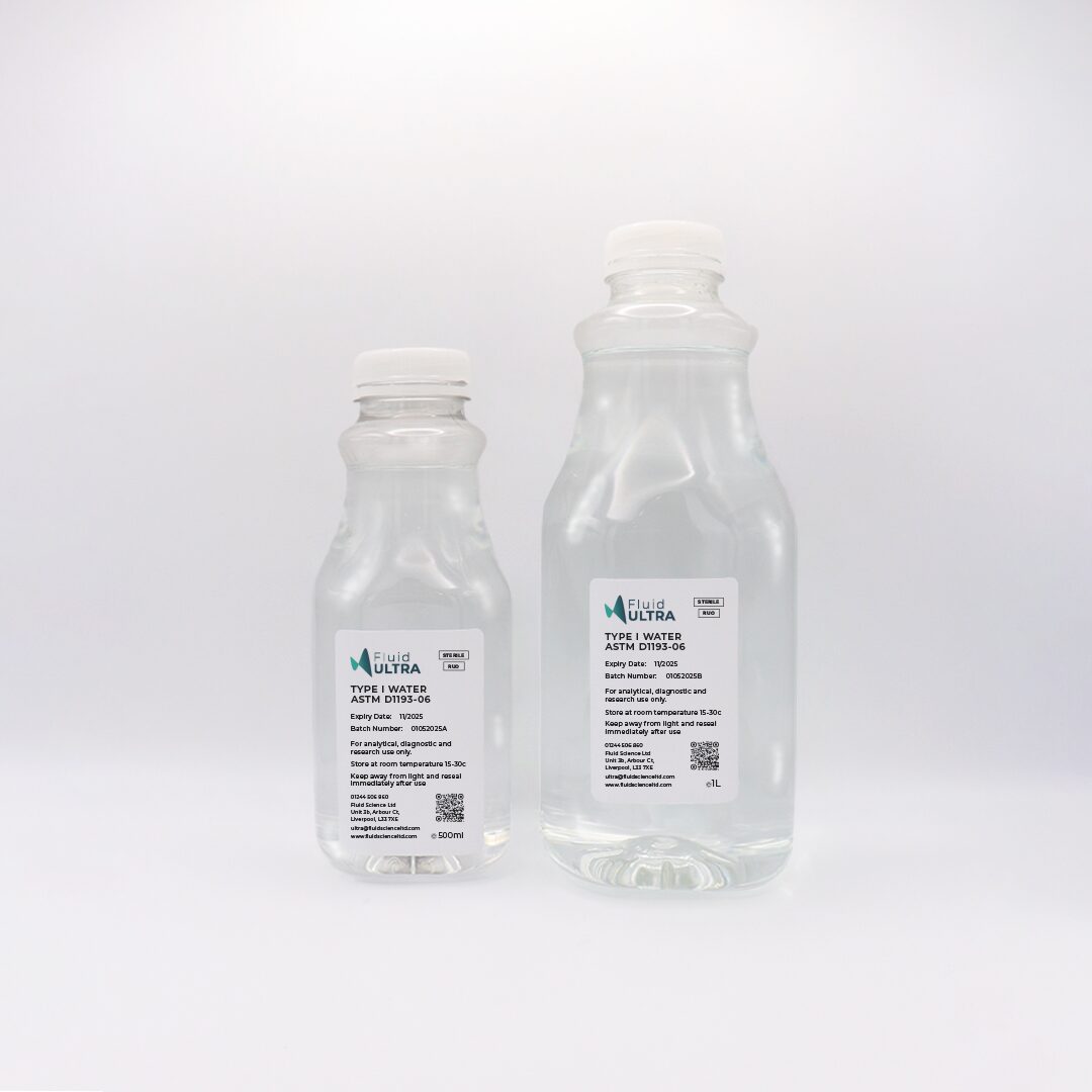 TYPE 1 Water - ASTM D1193-06 - Fluid Science