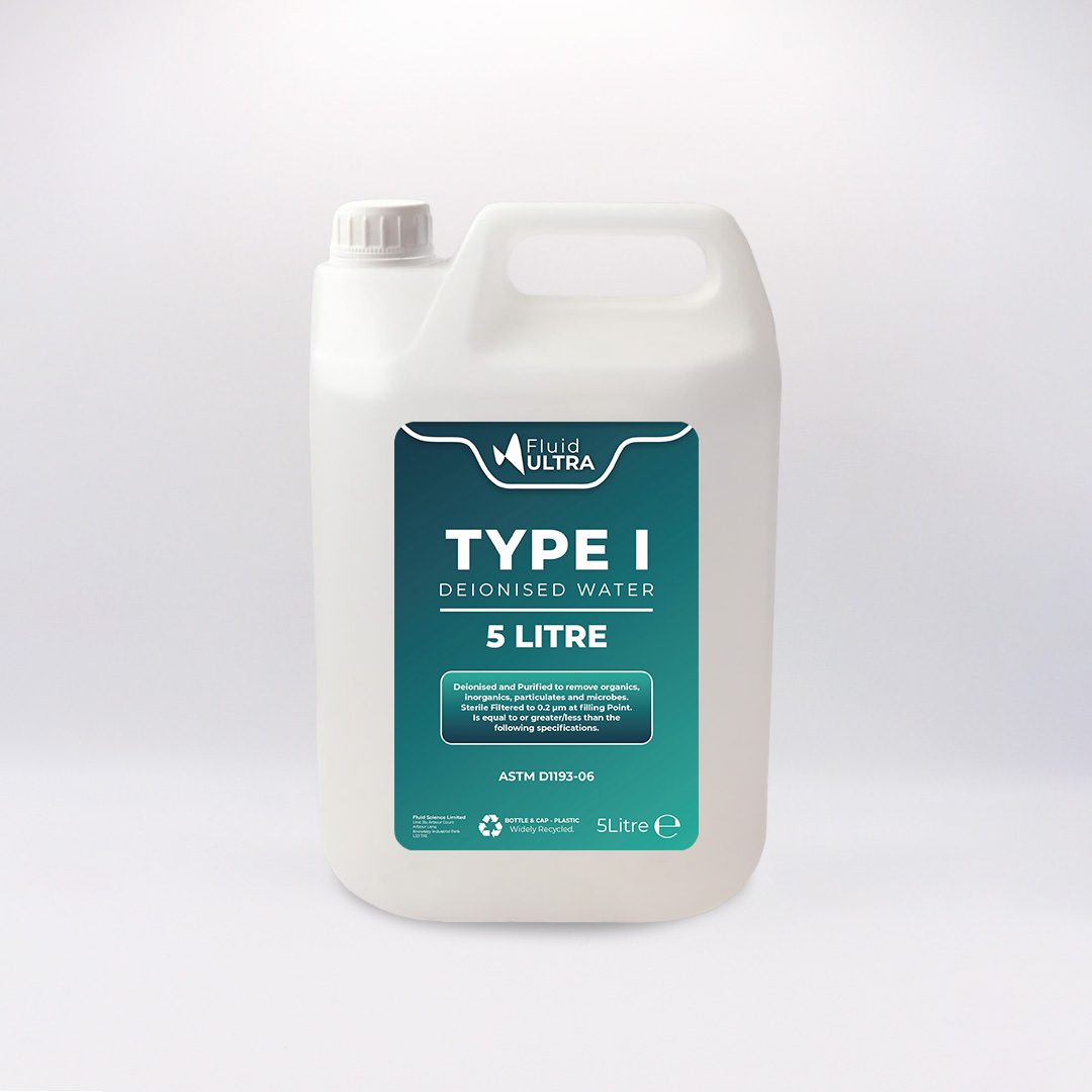 TYPE 1 Water - ASTM D1193-06 - Fluid Science